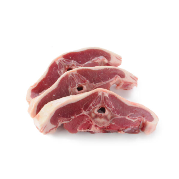 Organic Box - Lamb, Saddle/Back Chops - 500g